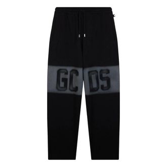 GCDS Jogger Pants Spray Logo - - Trousers - Herren - Schwarzk - XL