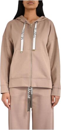 Max Mara Femme, Sweatshirts et sweats &agrave; capuche, Brun, Taille: 38 FR SweaT-shirts & SweaT-shirts &agrave; capuche