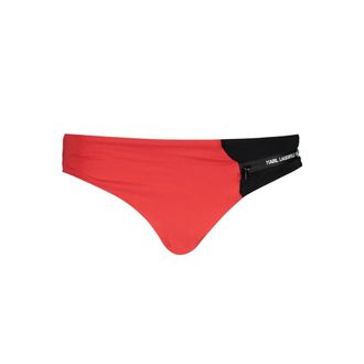 Karl Lagerfeld Femme, Maillots de bain, Rouge, Taille: 36 FR Slip de bain