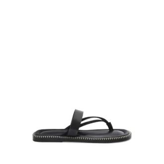 Dries Van Noten Homme, Chaussures, Noir, Taille: 42 EU Padded Flip Flops