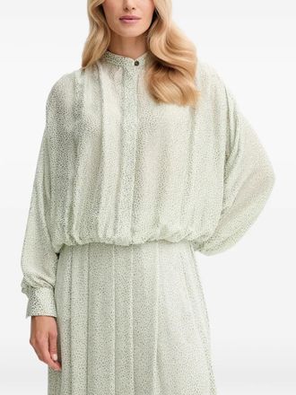 Forte_Forte blouse &agrave; effet de transparence - Vert