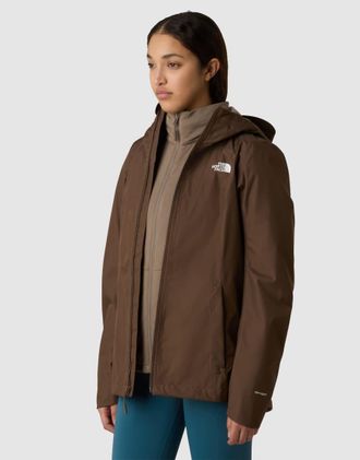 The North Face Quest Triclimate - 3-in-1-Jacke in Rauchbraun/Mokkabraun-Brown