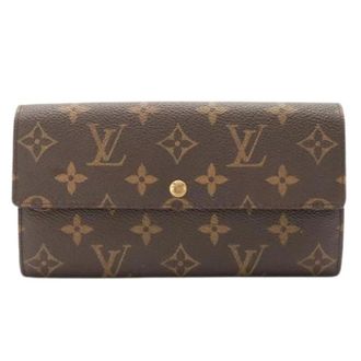 Louis Vuitton Pre-owned Long Wallet (bi-fold) - Femme - Pre-owned - Brun - Taille: ONE Size