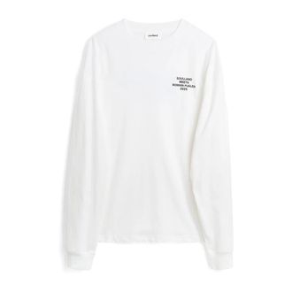 Soulland Derek Langarmshirt - - Tops - Herren - Wei&szlig; - M/L