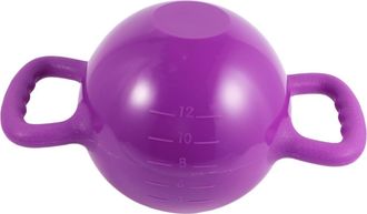 Pretyzoom Verstellbare Wasser kettlebell mit Doppelgriffen Pvc material Rutschfest Stoßschonend für Yoga Pilates Gymnastik Zuhause Fitnessgerät für Männer und F