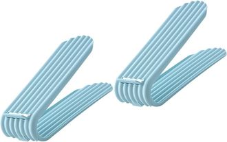 BESPORTBLE 2 Stück Teiliges Schuhregal Doppelschichtig Platzsparend Robuster Schuhhalter für Wohnzimmer Büro Ordentliche Schuhaufbewahrung Zuhause Schuhsystem Sc