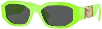 Versace unisex, Accessoires, Vert, Taille: 48 MM Lunettes de soleil irr&eacute;guli&egrave;res