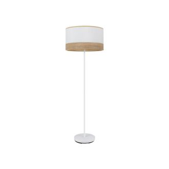 Fabrilamp Fabrilamp - Olga 1xe27 Wei&szlig;/wei&szlig;-wei&szlig;-mad.clara 162x40x40 Cm Wohnzimmerboden