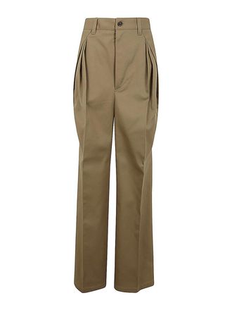 Maison Margiela Pantalons D&eacute;contract&eacute;s - Marron