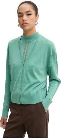 Iro Iro, Femme, Pulls, Vert, Taille: 36 FR Gilet Lalie