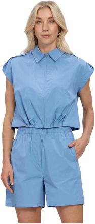 MY ESSENTIAL WARDROBE Damen, Blusen & Hemden, Blau, XLGr&ouml;&szlig;e