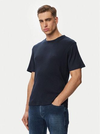 HUGO BOSS T-Shirt Rn 2P Rib 50563886 Blau Slim Fit