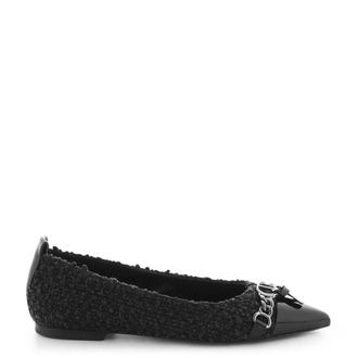 Kennel & Schmenger Ballerina Schuhe mit Silberschnalle - - Shoes - Damen - Schwarzk - 37 EU