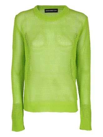 Department Five pull à logo - Vert