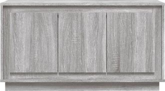 Generic Freistehendes Sideboard mit 3 T&uuml;ren, Eleganter Buffetschrank, Platzsparendes Esszimmer, Aufbewahrungsschrank f&uuml;r die K&uuml;che f&uuml;r Geschirr, Speisekammera