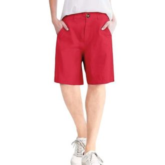 Generic Ensemble Jogging Short Femme Jeans Rose Gaze Cuissard Basse Genoux Militaire Imprim&eacute; Maison Couture Survetement Randonnee Bouffant Marin Brassiere Cha