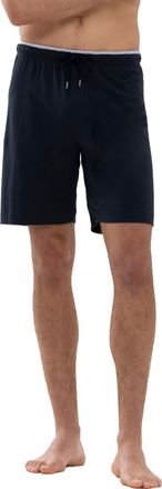 Mey Mey Herren Pyjamashorts blau Baumwolle & Mix unifarben