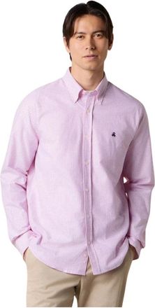 Brooks Brothers Homme, Chemises, Rose, Taille: 2XL Chemise Oxford Slim Fit &agrave; Col Boutonn&eacute;