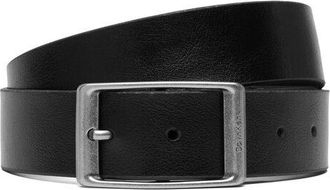 Calvin Klein G&uuml;rtel Casual Round Buckle Tumbled 35Mm LV04D7123G Schwarz