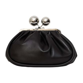 Max Mara Milvanew Clutch - Femme - Sacs - Noir - Taille: ONE Size