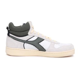 Diadora Homme, Chaussures, Multicolore, Taille: 40 EU Chaussures Magic Basket en Cuir Suédé