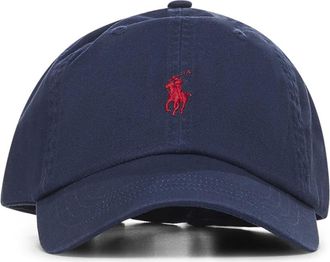 Polo Ralph Lauren Femme, Accessoires, Bleu, Taille: ONE Size Casquette de baseball en coton