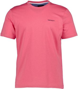 Hackett Herren T-Shirt rosa Classic Fit