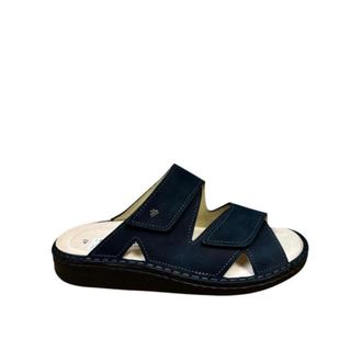 Finn Comfort Homme, Chaussures, Bleu, Taille: 45 EU Slippers