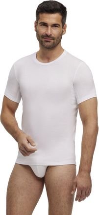 Falke Herren Unterw&auml;sche Daily Climate Control Outlast Round Neck M S/s Ts Baumwolle schnelltrocknend 1 St&uuml;ck, Wei&szlig; White 2000, XXL