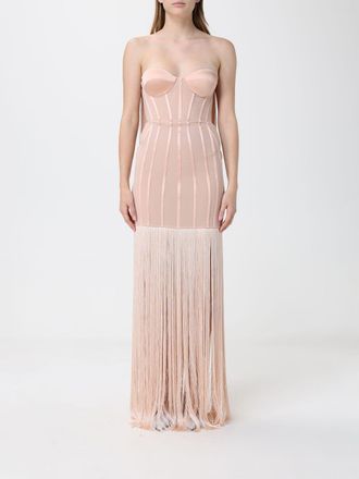 Elisabetta Franchi Kleid Damen Farbe Puder