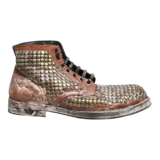 Dolce & Gabbana Cortina Ankle Boots - - Shoes - Herren - Mehrfarbig - 44 EU