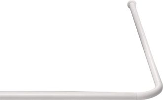 Ridder Universal-Winkelstange Graz &Oslash; 20 mm wei&szlig; 170x90 cm