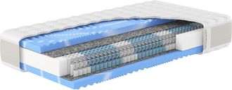 Hn8 Schlafsysteme Hn8 Taschenfederkern-Matratze XXL Gelstar T-1000, H2, 180 x 200 cm