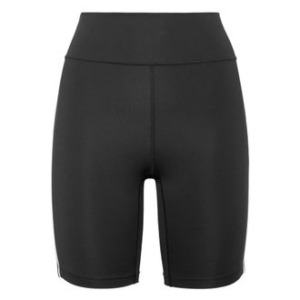 Plein Sport Femme, Shorts, Noir, Taille: 44 FR High-Waist Biker Shorts