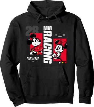 Disney Mickey & Minnie MM Racing Turbo Troop 28 Race Drivers Pullover Hoodie