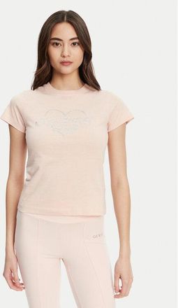 Guess T-Shirt V5GI10 K9RM1 Rosa Regular Fit
