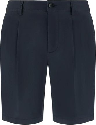 Boggi Milano Homme, Shorts, Bleu, Taille: 3XL Short Coulisse en Coton Stretch