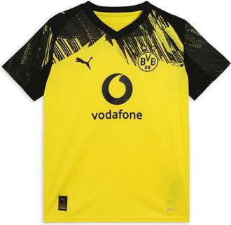 Puma Puma Kinder Borussia Dortmund Home Jersey Replica, Faster Yellow/Puma B, 152