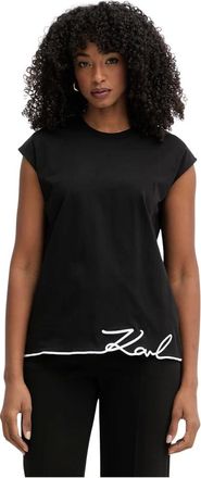 Karl Lagerfeld Damen, Oberteile, Schwarzk, SGr&ouml;&szlig;e