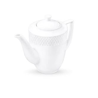 Wilmax England Wilmax - Cafeti&egrave;re et th&eacute;i&egrave;re Royal - En porcelaine - Service &agrave; th&eacute; de haute qualit&eacute; - Lavable au lave-vaisselle - Id&eacute;al en set - Coffret cadeau - Bla