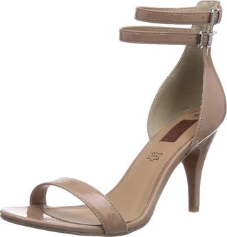 s.Oliver 28340, Damen Knöchelriemchen Sandalen, Pink (Nude 250), 40 EU (6.5 Damen UK)