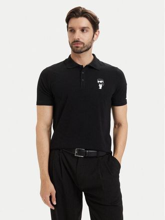 Karl Lagerfeld Poloshirt 745024 563221 Schwarz Regular Fit
