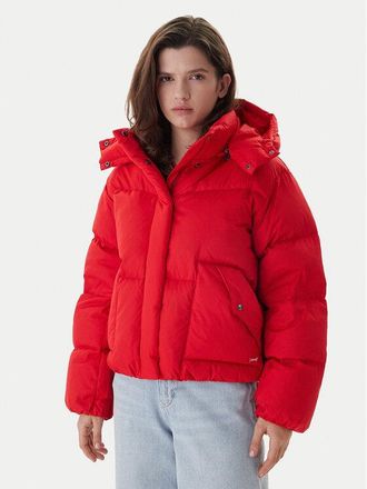 Levi's Daunenjacke Western Bubble 003MD-0004 Rot Regular Fit