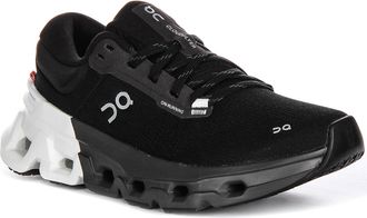 On Herren Cloudflyer 5 Sneaker, Black White, 42.5 EU