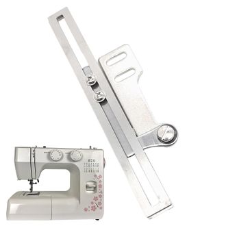 Generico Pressfu&szlig; f&uuml;r N&auml;hmaschine, F&uuml;hrung f&uuml;r Rei&szlig;verschl&uuml;sse und N&auml;hte, Rei&szlig;verschluss, N&auml;hwerkzeug aus Edelstahl, N&auml;hhilfe f&uuml;r Anf&auml;nger und Bastler
