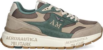Aeronautica round-toe sneakers - Nude