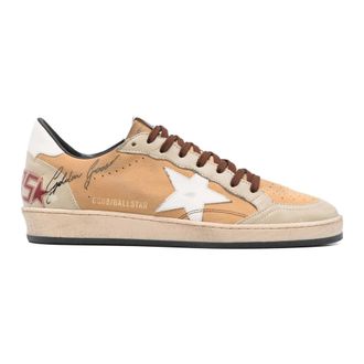 Golden Goose Homme, Chaussures, Brun, Taille: 45 EU Star Detail Suede Baskets
