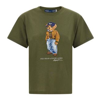 Polo Ralph Lauren Femme, Tops, Vert, Taille: 36 FR T-shirts