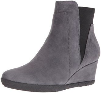 Geox D Amelia Stivali B, Bottes Classiques Femme, Grau (ANTHRACITEC9004), 35 EU