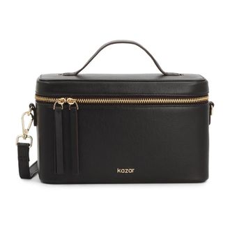 Kazar Kleine strukturierte Ledertasche - - Bags - Damen - Braun - ONE SIZE